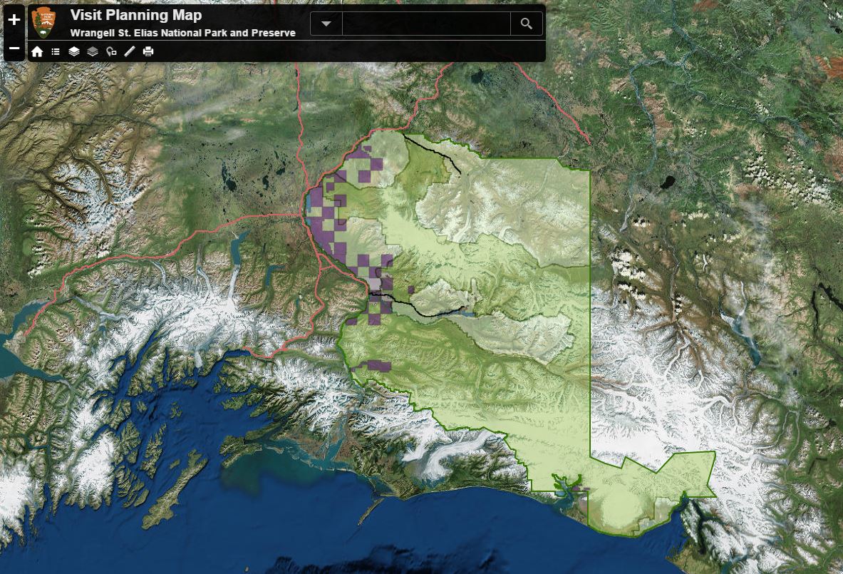 Maps - Wrangell - St Elias National Park & Preserve (U.S. National Park ...