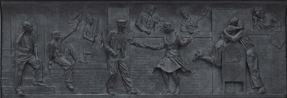 World War II: Pacific Bas-Reliefs - World War II Memorial (U.S ...