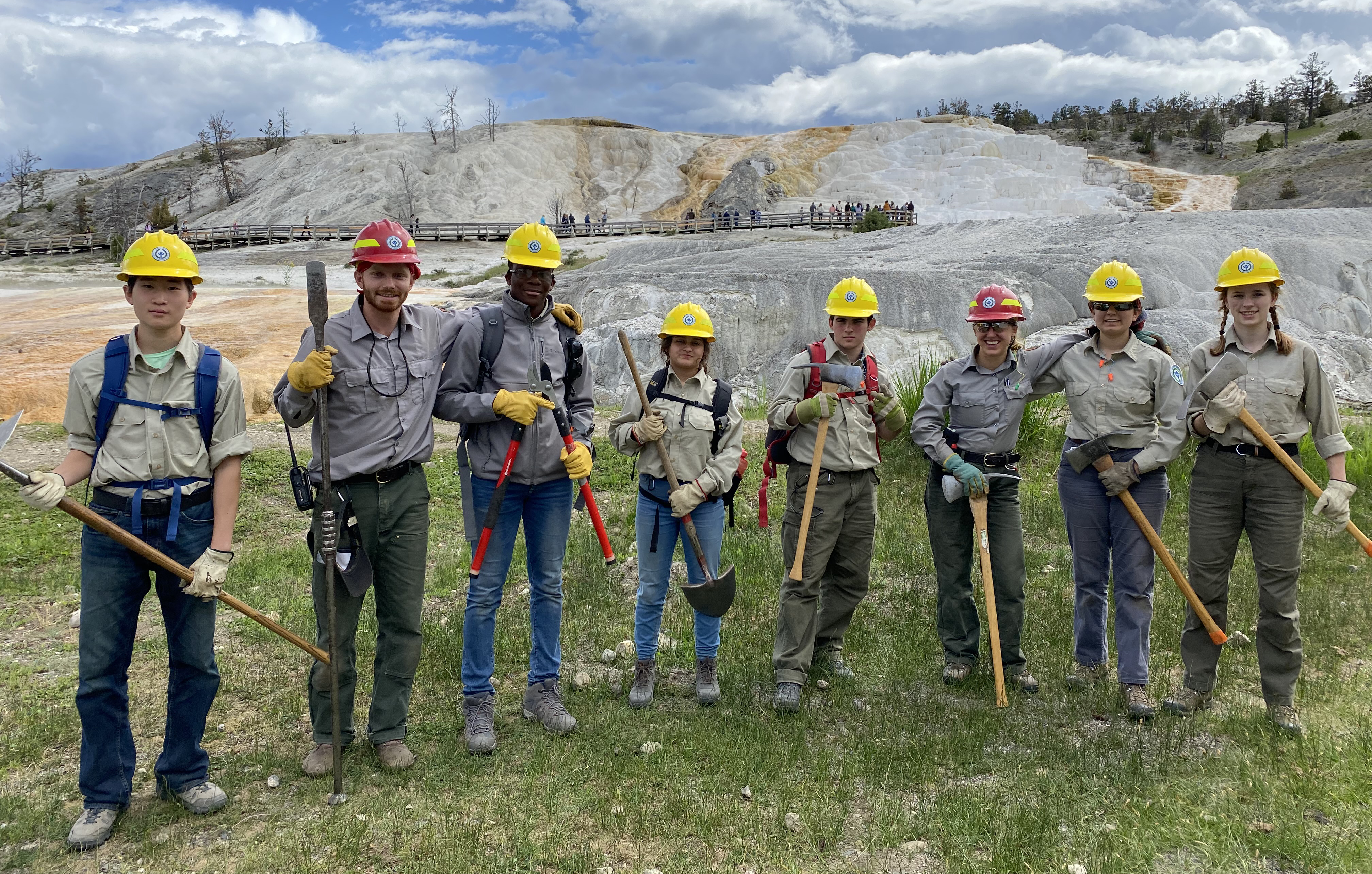 Youth Conservation Corps (YCC) Program - Yellowstone National Park (U.S. National Park Service)