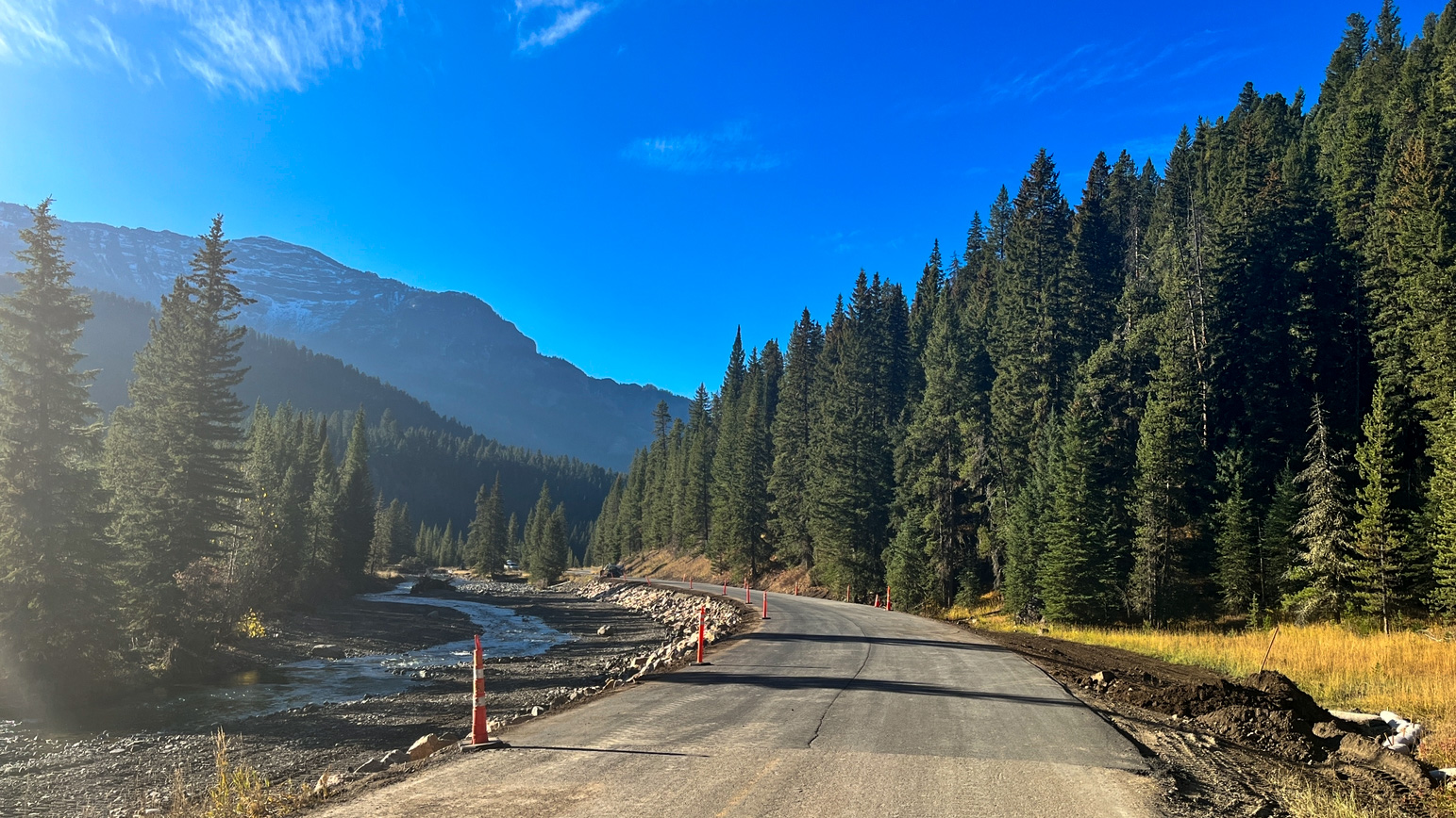 Flood Recovery Updates: Northeast Entrance Road in Yellowstone National ...