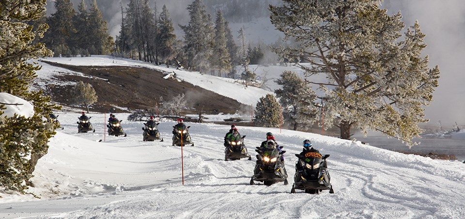 Sound Library - Snowmobile - Yellowstone National Park (U.S. National ...