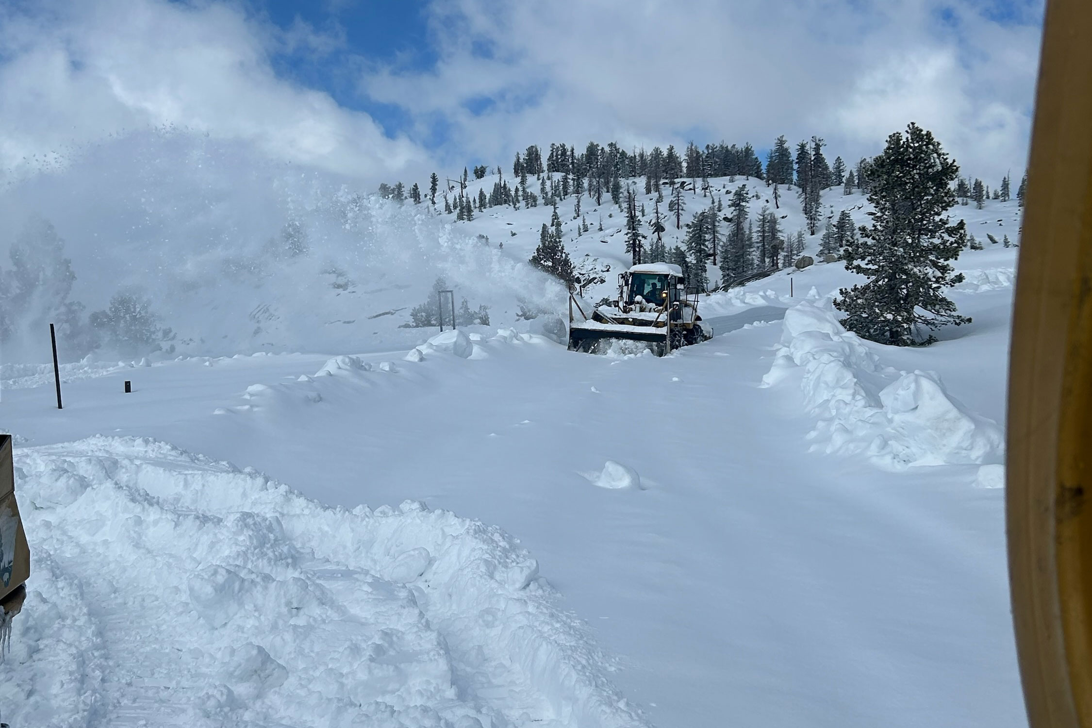 Tioga and Glacier Point Roads Plowing and Road Opening Update ...