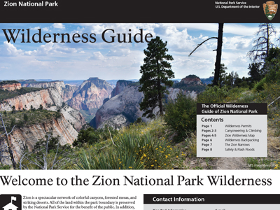 Publications - Zion National Park (U.S. National Park Service)