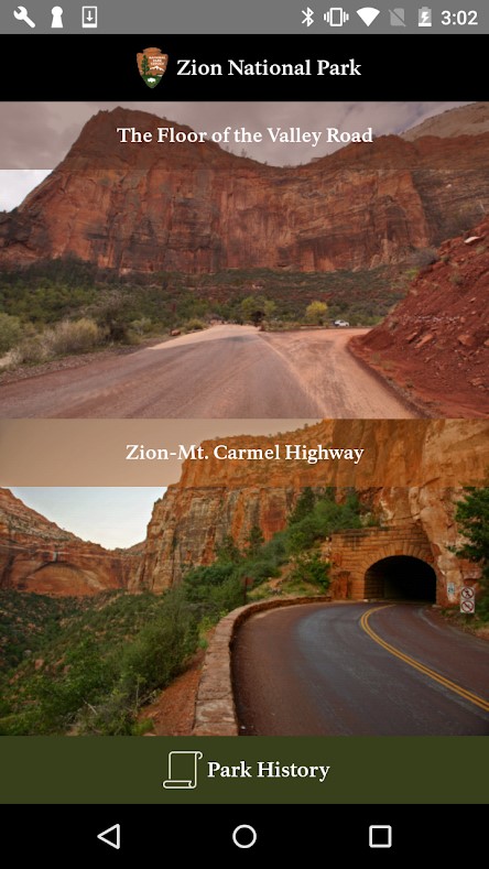 Tour of Zion App - Zion National Park (U.S. National Park Service)