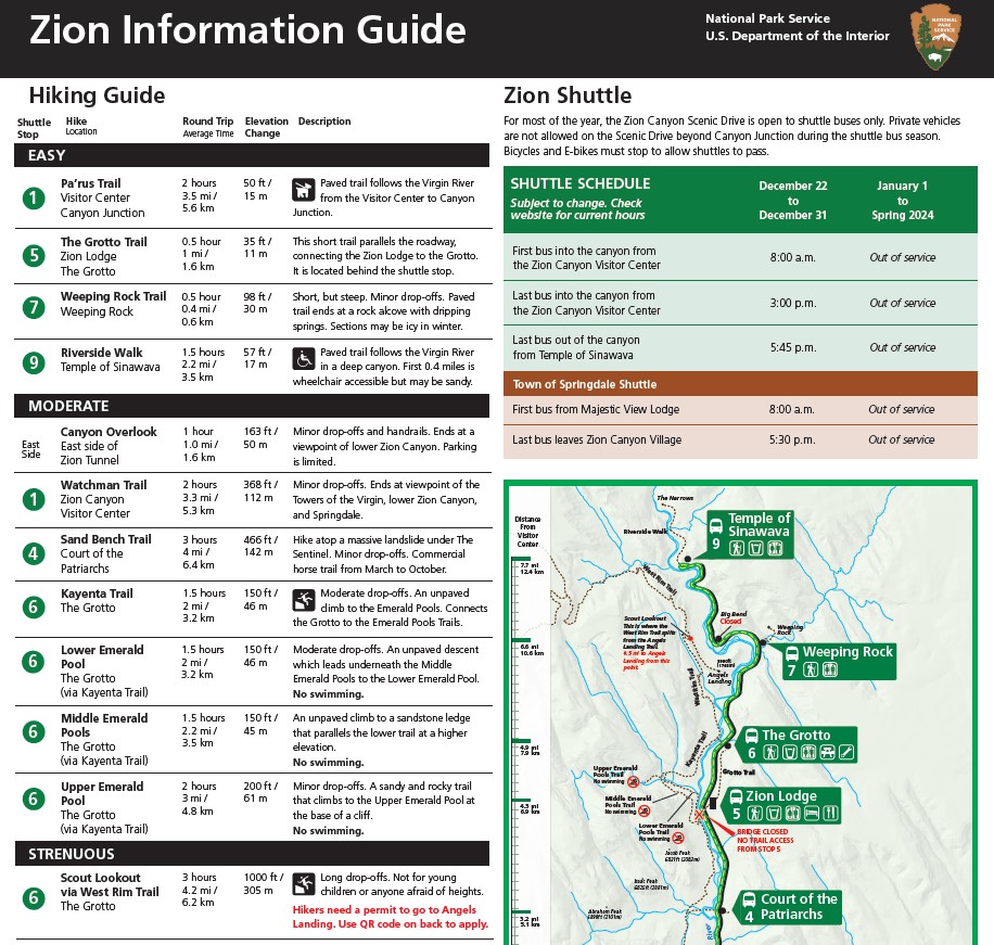 Publications - Zion National Park (U.S. National Park Service)